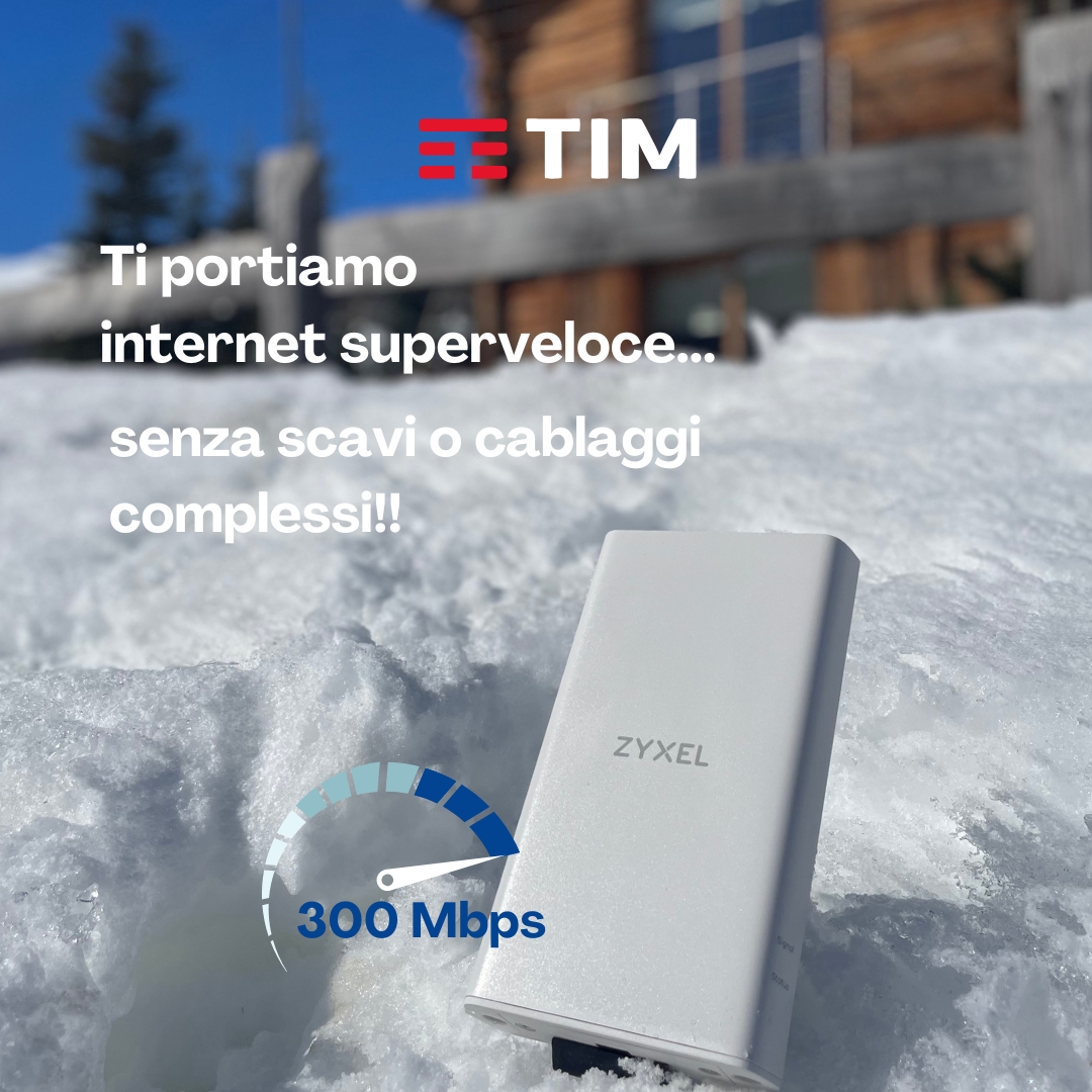 Nuova antenna FWA 5G di TIM
